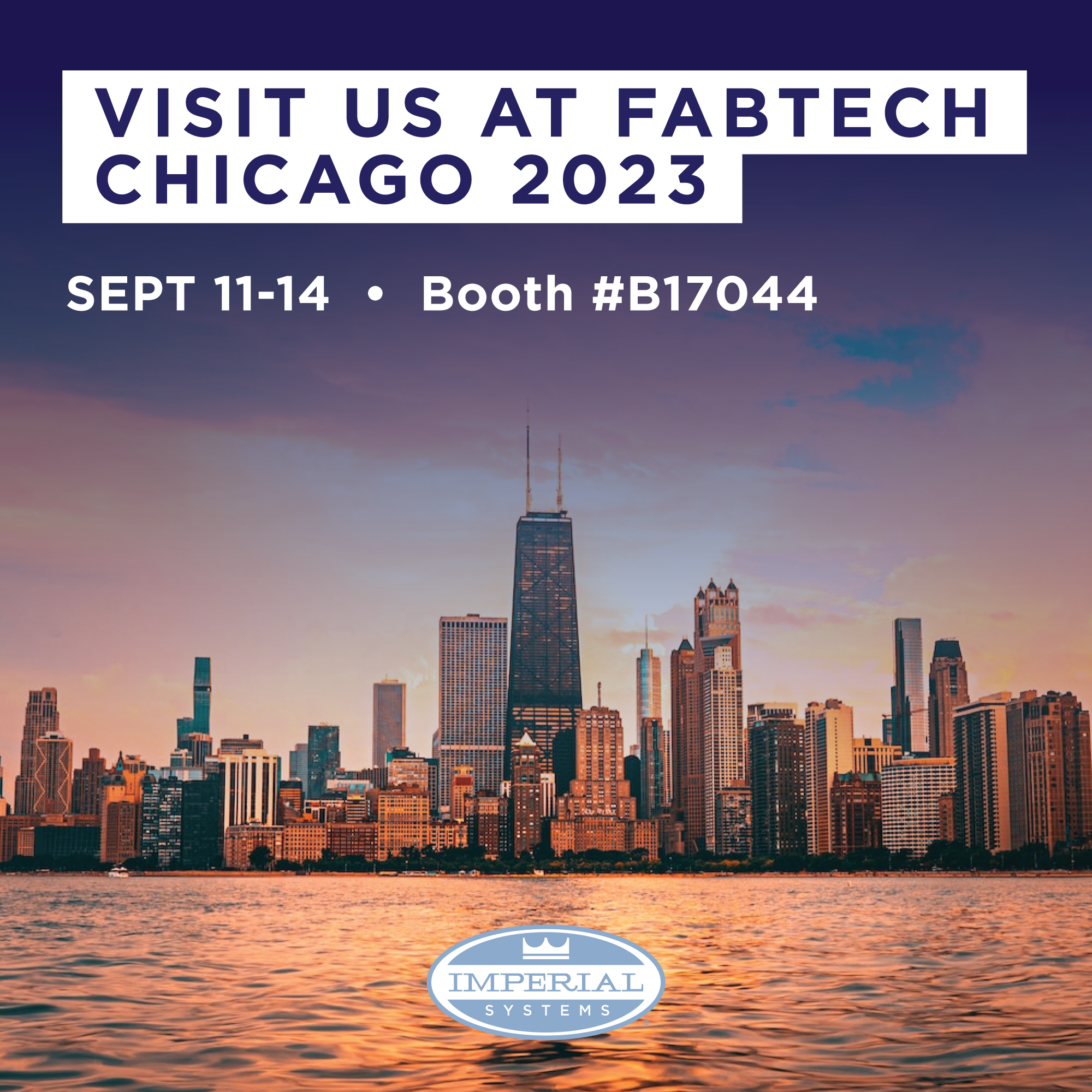 Glacier to Attend FABTECH 2023 with Imperial Systems | Glacier Technology